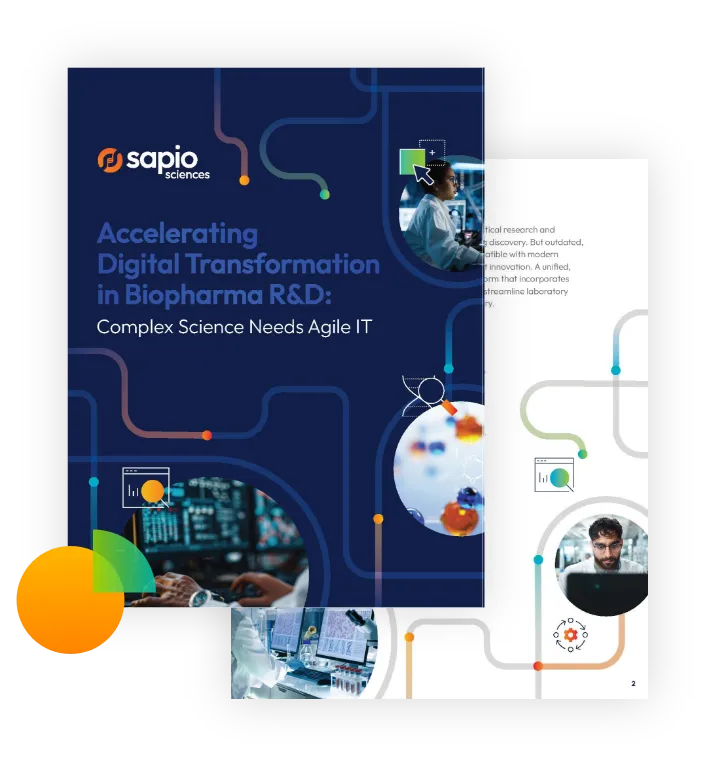 Accelerating Digital Transformation in Biopharma R&D | Sapio Sciences